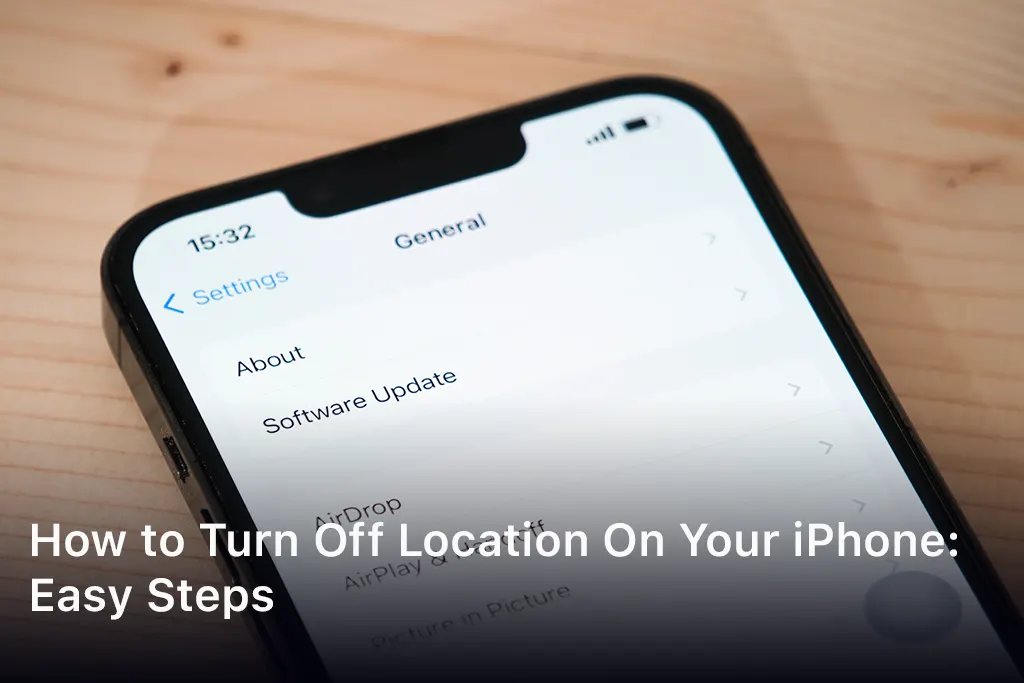 How to Turn Off Location On Your iPhone: Easy Steps